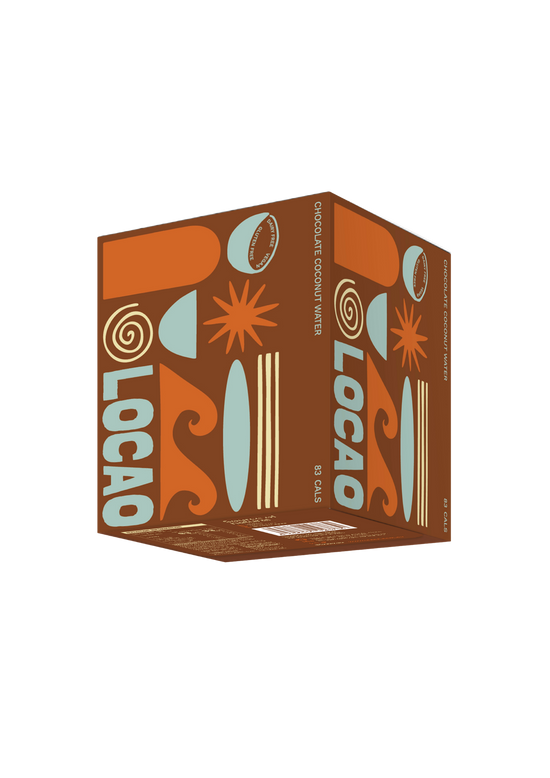 Chocolate Coconut Water | LOCAO 24 Pack — Dairy-Free, 83 Cal